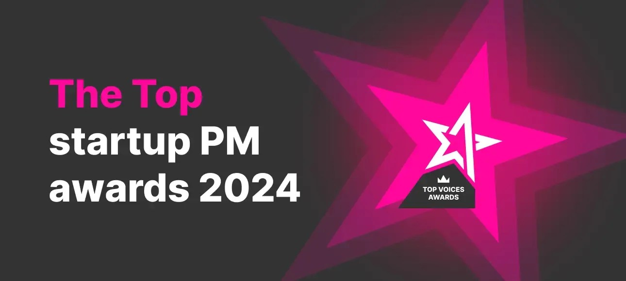 The Top startup PM awards 2024
